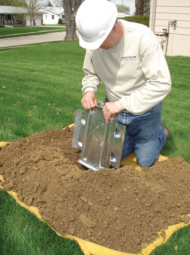 Channel Wall Anchor System For Collapsing Foundation Walls In Nashville ...